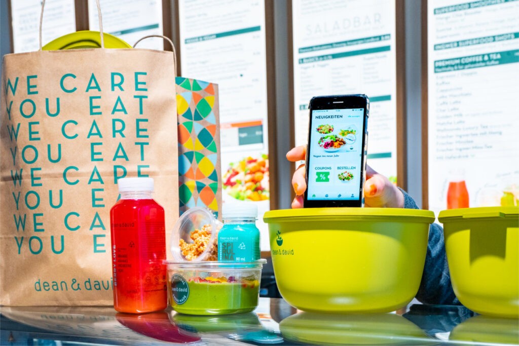 Bestellen mit der Dean & David App! - Chemnitz City