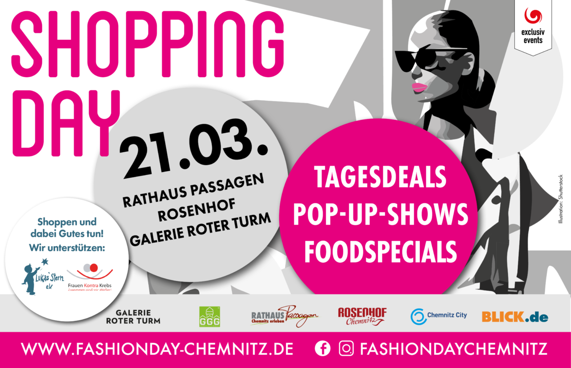 Shopping Day 2026 - Shoppen und dabei Gutes tun - Chemnitz City